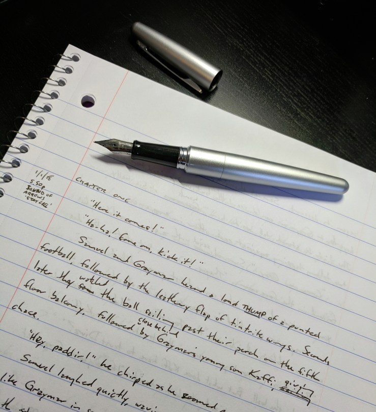 A return to longhand writing – Welcome to Bridgetown